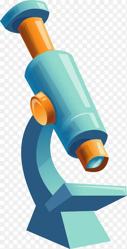卡通蓝色显微镜免抠素材PNG图片素材下载_图片编号9470988-PNG素材网