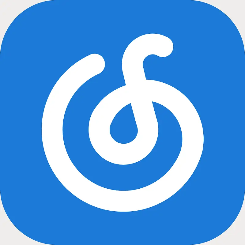 logo-网易云-蓝色PNG图片素材下载_图片编号9562627-PNG素材网