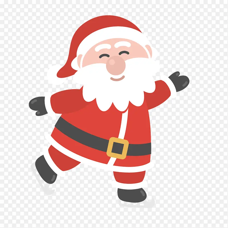 卡通手绘圣诞老人PNG图片素材下载_图片编号9565986-PNG素材网