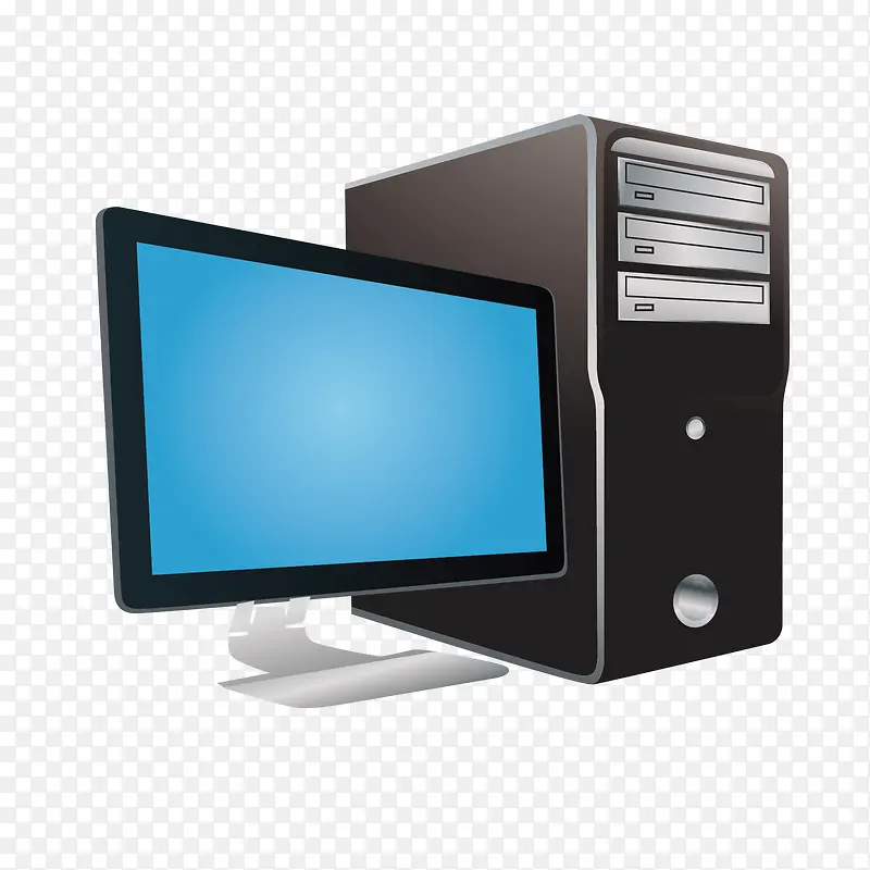 矢量图台式电脑PNG图片素材下载_图片编号9620118-PNG素材网