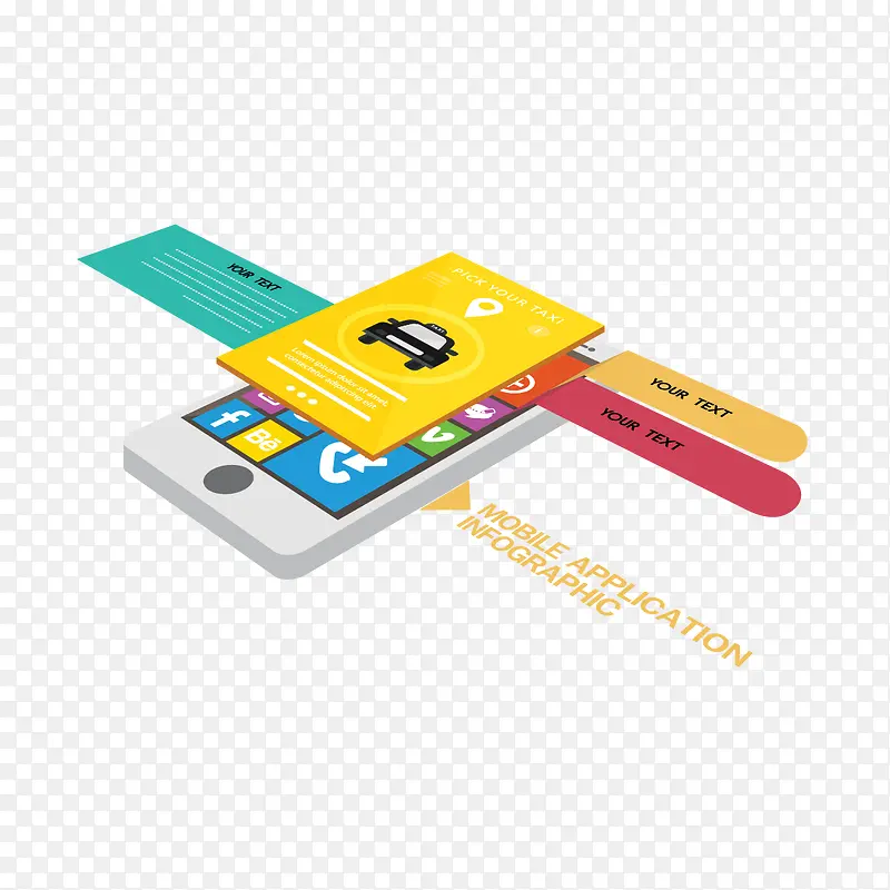 矢量手机创意ppt素材PNG图片素材下载_图片编号9745633-PNG素材网