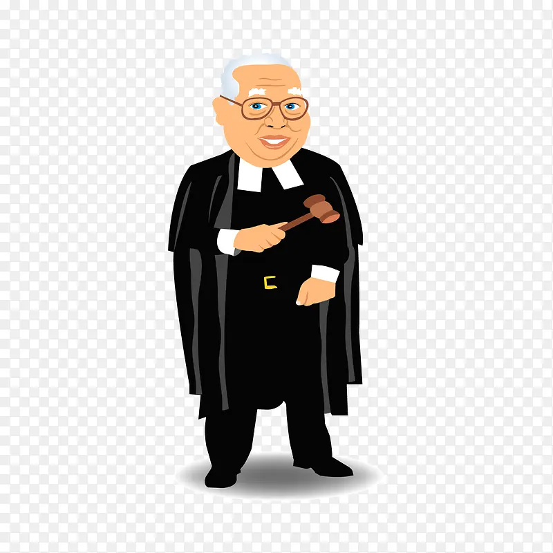卡通矢量法官PNG图片素材下载_图片编号9771398-PNG素材网