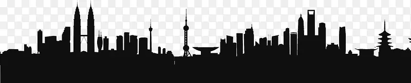 城市剪影PNG图片素材下载_图片编号9801827-PNG素材网