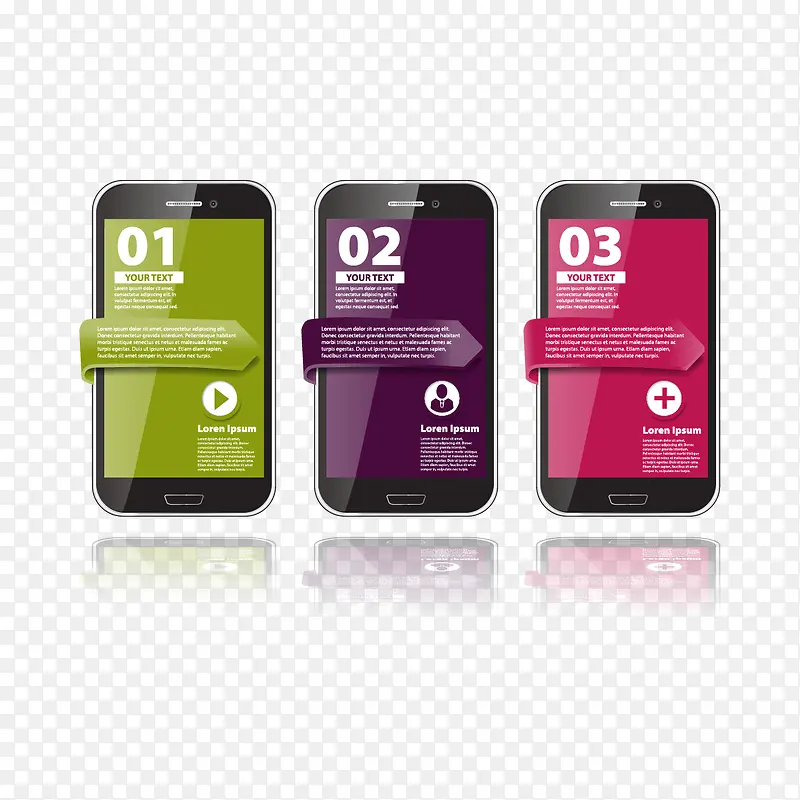 矢量手机创意ppt素材PNG图片素材下载_图片编号9862468-PNG素材网