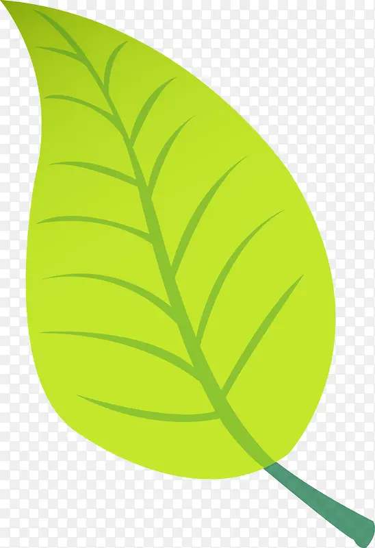 绿色卡通小叶子素材图PNG图片素材下载_图片编号9865214-PNG素材网