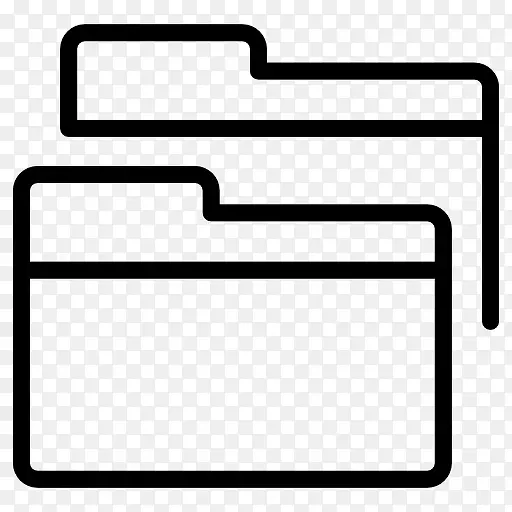 两个文件夹图标PNG图片素材下载_图片编号9867516-PNG素材网