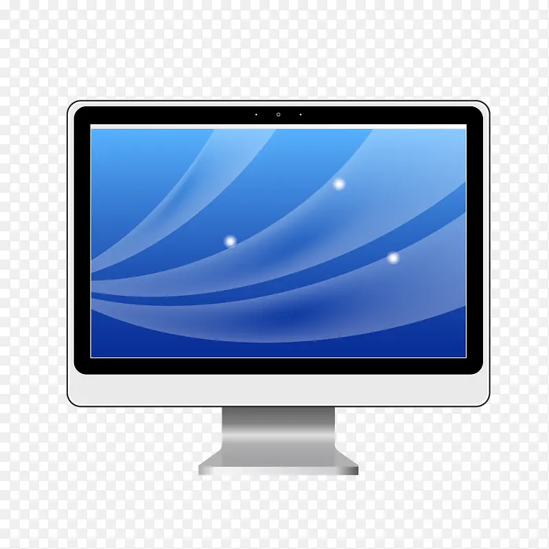 蓝色显示器素材PNG图片素材下载_图片编号9919143-PNG素材网