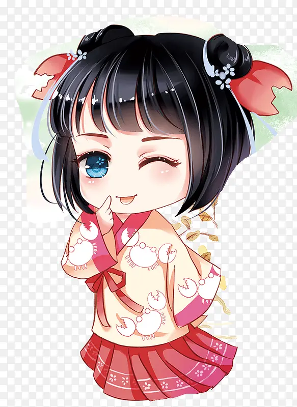 卡通女孩PNG图片素材下载_图片编号9931109-PNG素材网