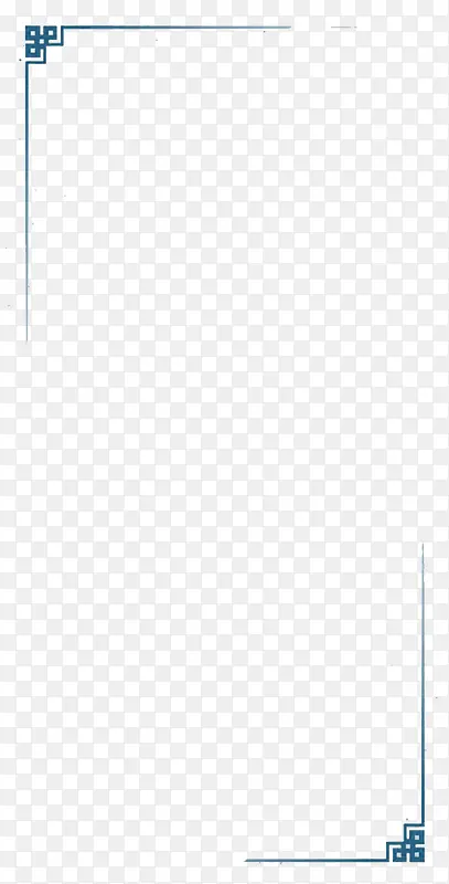 蓝色中国风花边边框纹理PNG图片素材下载_图片编号10216838-PNG素材网