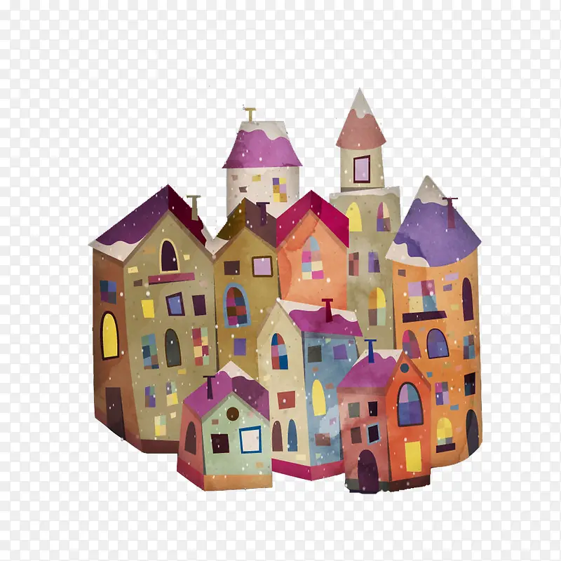 卡通房屋PNG图片素材下载_图片编号10238596-PNG素材网