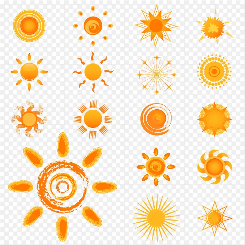 手绘简笔画太阳PNG图片素材下载_图片编号10273877-PNG素材网