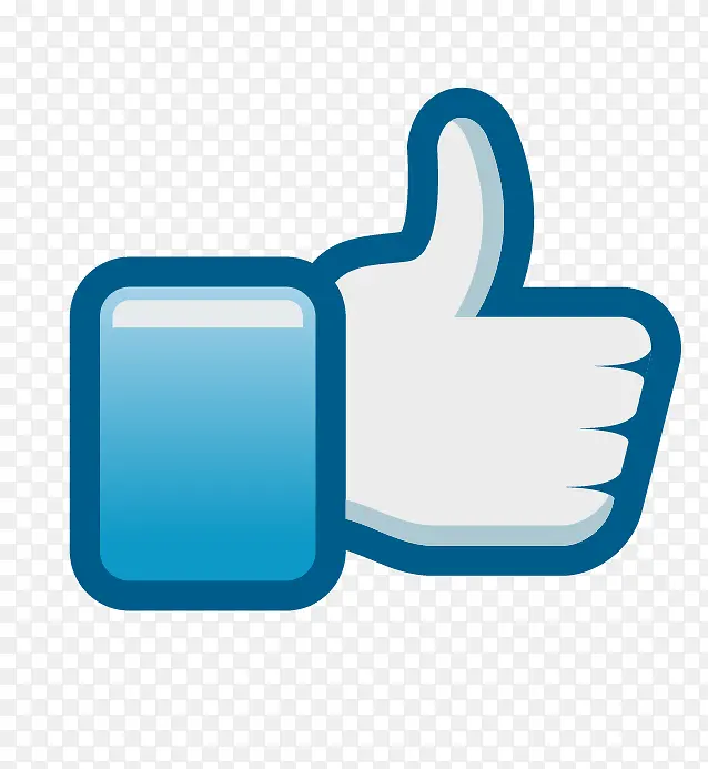 蓝色大拇指矢量图PNG图片素材下载_图片编号10274371-PNG素材网