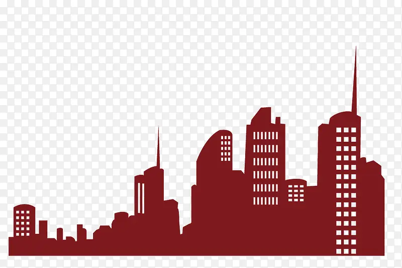 城市剪影PNG图片素材下载_图片编号10292879-PNG素材网