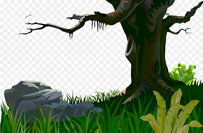 矢量老树PNG图片素材下载_图片编号10314045-PNG素材网