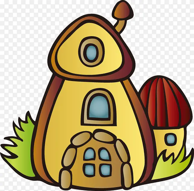 手绘卡通房子图片PNG图片素材下载_图片编号10346580-PNG素材网