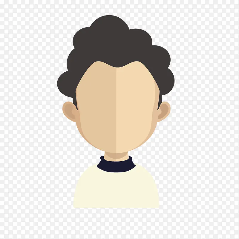 矢量卡通扁平化装饰科技人头pngPNG图片素材下载_图片编号10450374-PNG素材网