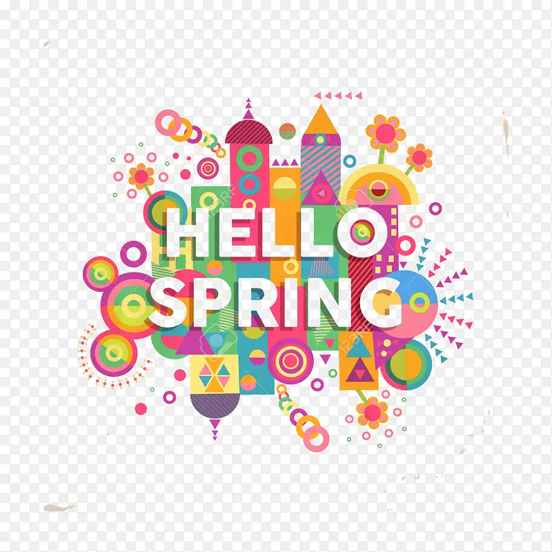 hello springPNG图片素材下载_图片编号10461434-PNG素材网