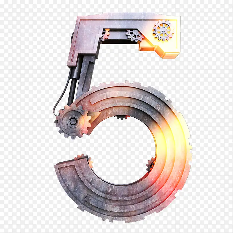 金属数字5PNG图片素材下载_图片编号10487249-PNG素材网
