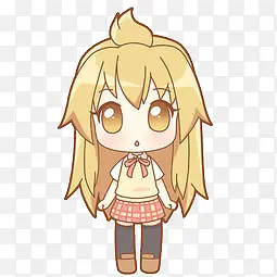 卡通小女生PNG图片素材下载_图片编号10597199-PNG素材网