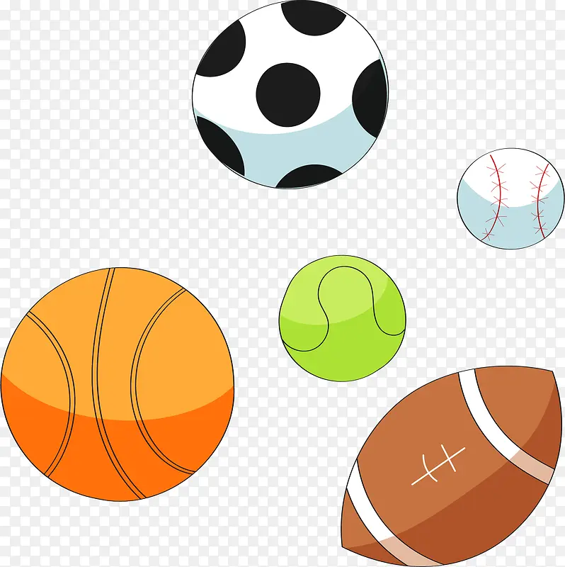 矢量手绘卡通球类PNG图片素材下载_图片编号10659949-PNG素材网