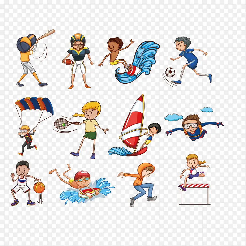 各种运动PNG图片素材下载_图片编号10659962-PNG素材网