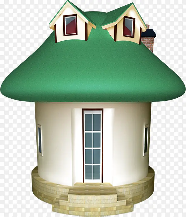 手绘卡通绿色房屋PNG图片素材下载_图片编号10676987-PNG素材网