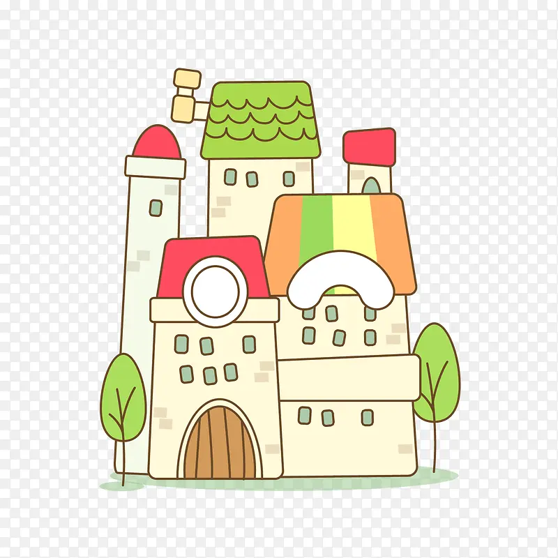 卡通矢量房子PNG图片素材下载_图片编号10727177-PNG素材网