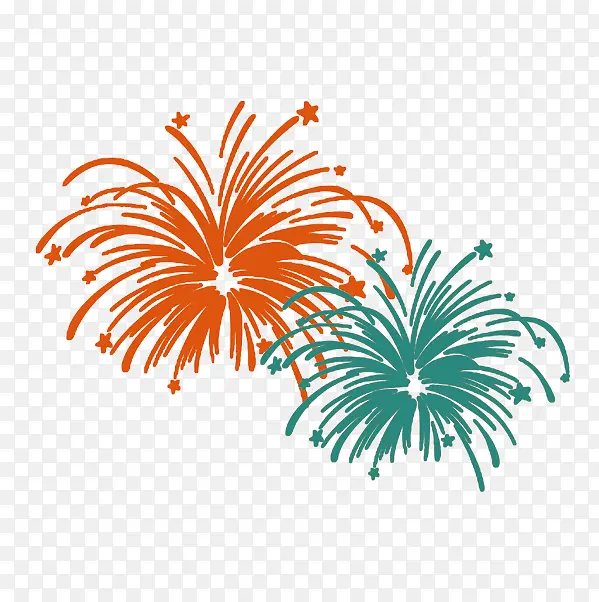 卡通烟花PNG图片素材下载_图片编号10751477-PNG素材网