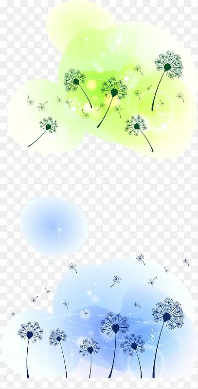矢量蒲公英PNG图片素材下载_图片编号10845091-PNG素材网