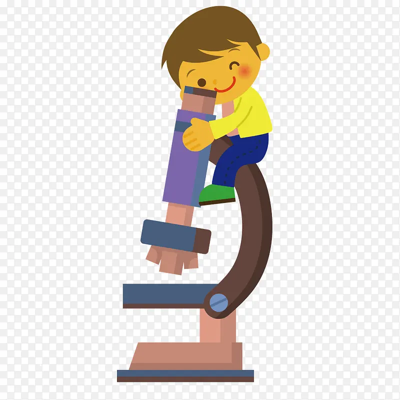 矢量卡通扁平显微镜PNG图片素材下载_图片编号11072173-PNG素材网