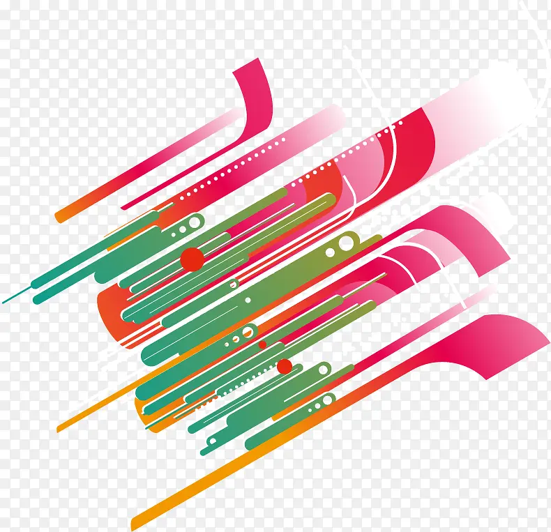 抽象炫彩几何线条PNG图片素材下载_图片编号11096803-PNG素材网