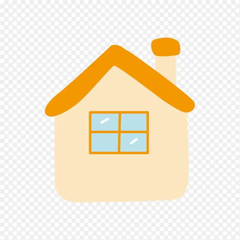 手绘矢量卡通小房子PNG图片素材下载_图片编号11154821-PNG素材网